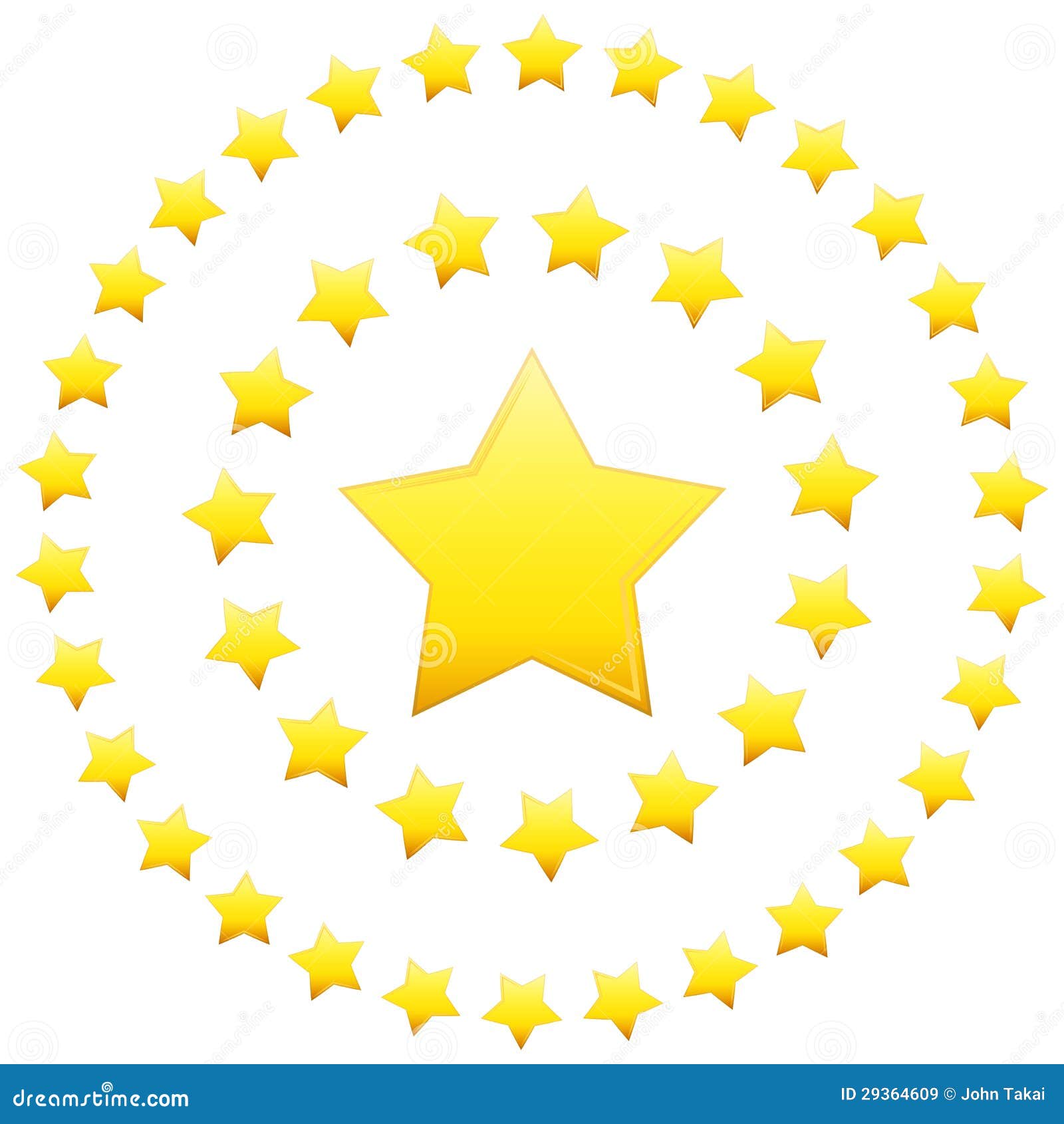 Circular Formation Stars stock vector. Illustration of union - 29364609