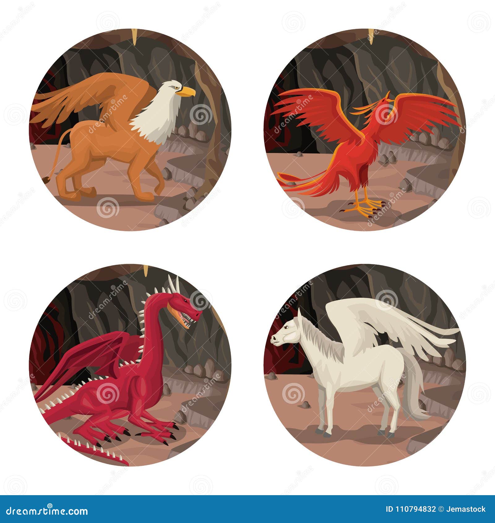 Mythological Creatures, Illustration, Drawing, Engraving, Ink, Line Art ...