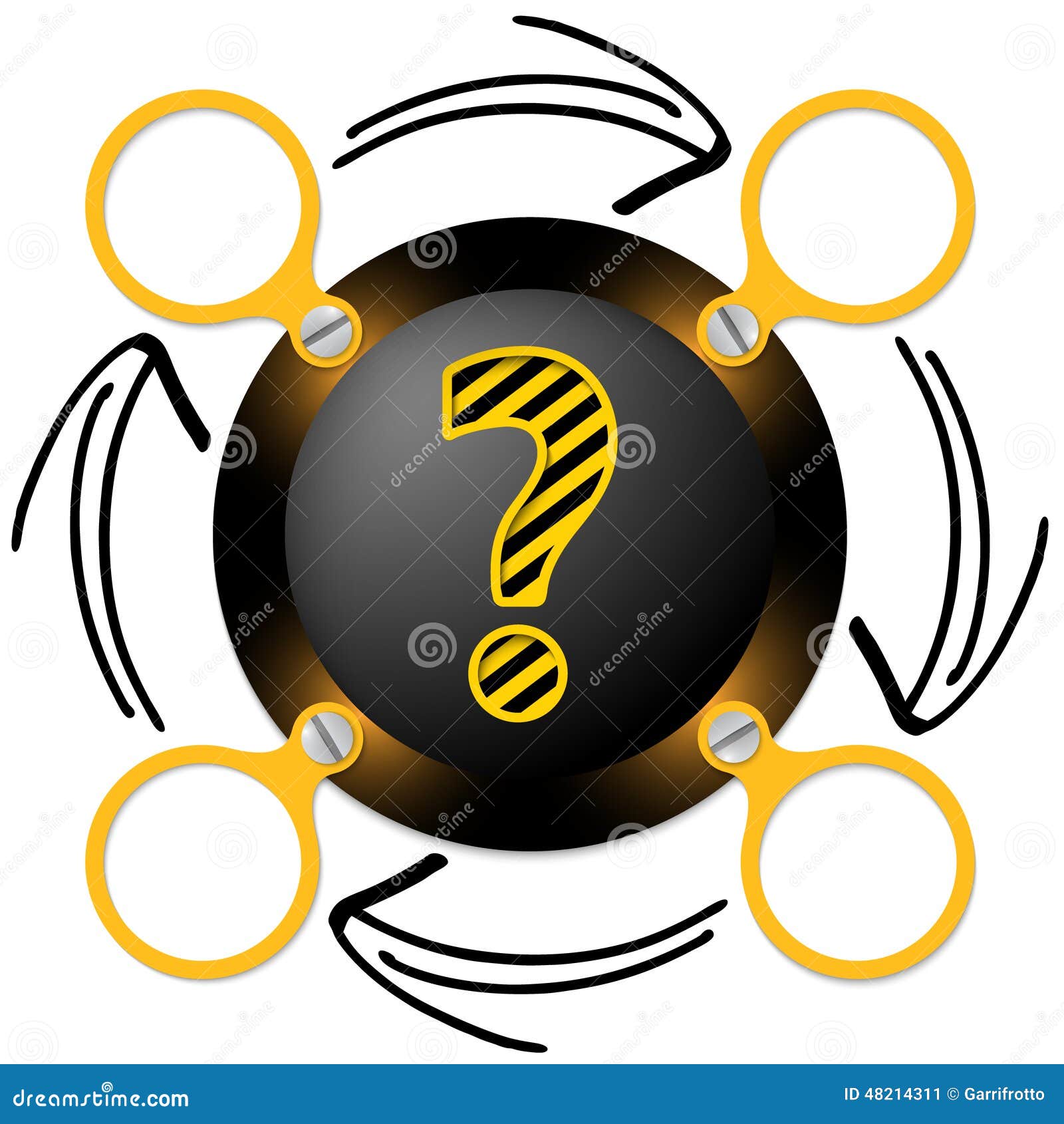Circular frames stock vector. Illustration of circle - 48214311