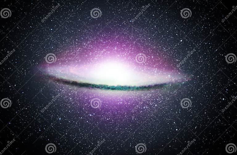 Circular Galaxy stock illustration. Illustration of space - 21169319