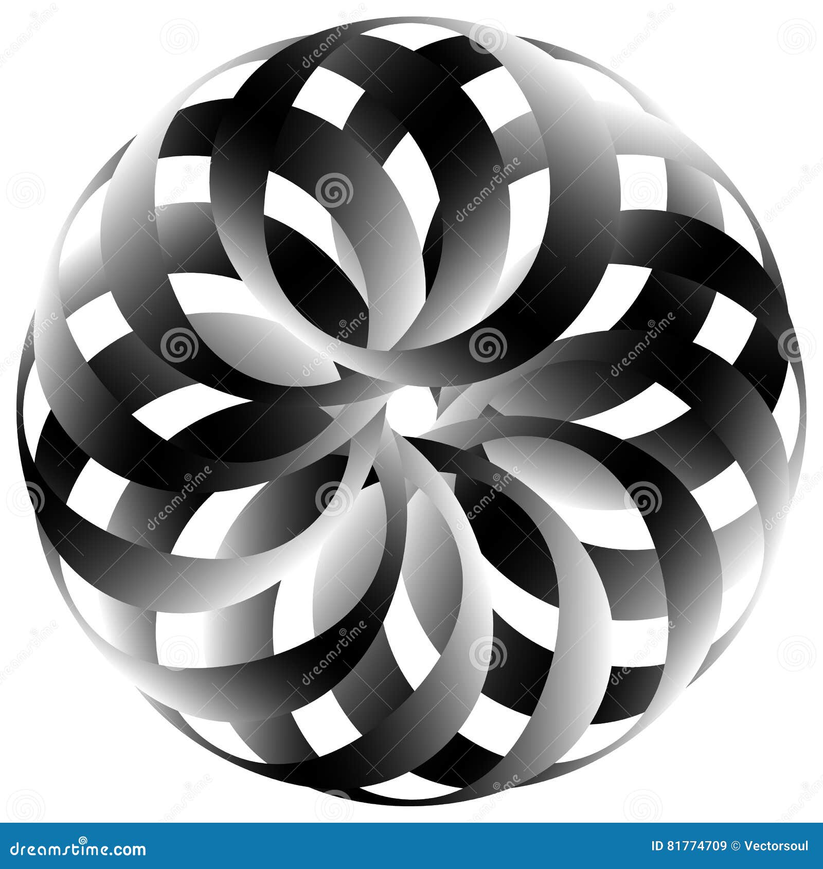 Circular Geometric Decorative Pattern. Abstract Round Element Stock ... Circular Geometric Decorative Pattern. Abstract Round Element Stock ...
