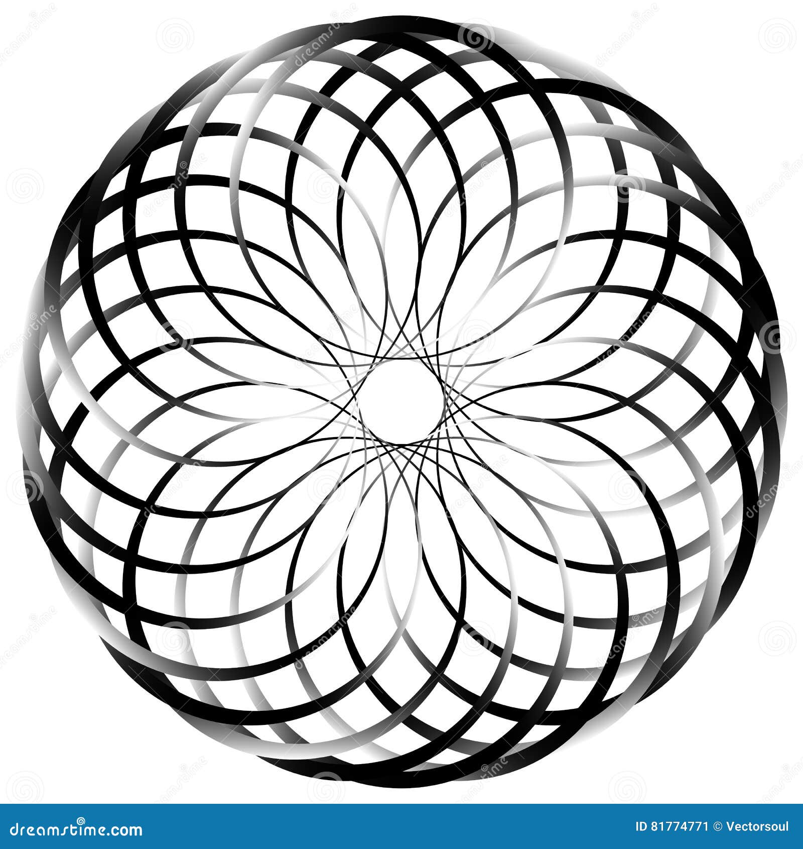 Circular Geometric Decorative Pattern. Abstract Round Element Stock ... Circular Geometric Decorative Pattern. Abstract Round Element Stock ...