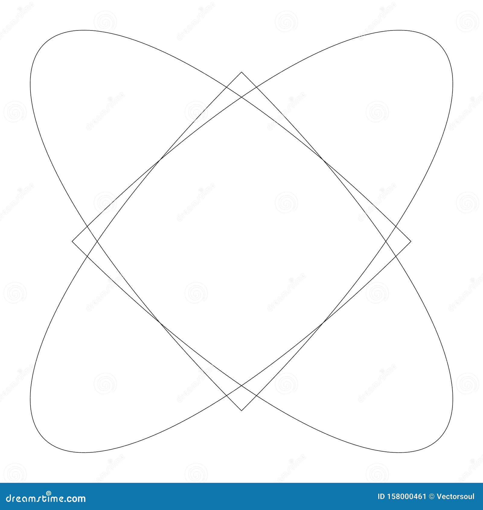 Circular Geometric Design Elements with Editable Lines Outline is Not ... Circular Geometric Design Elements with Editable Lines Outline is Not ...