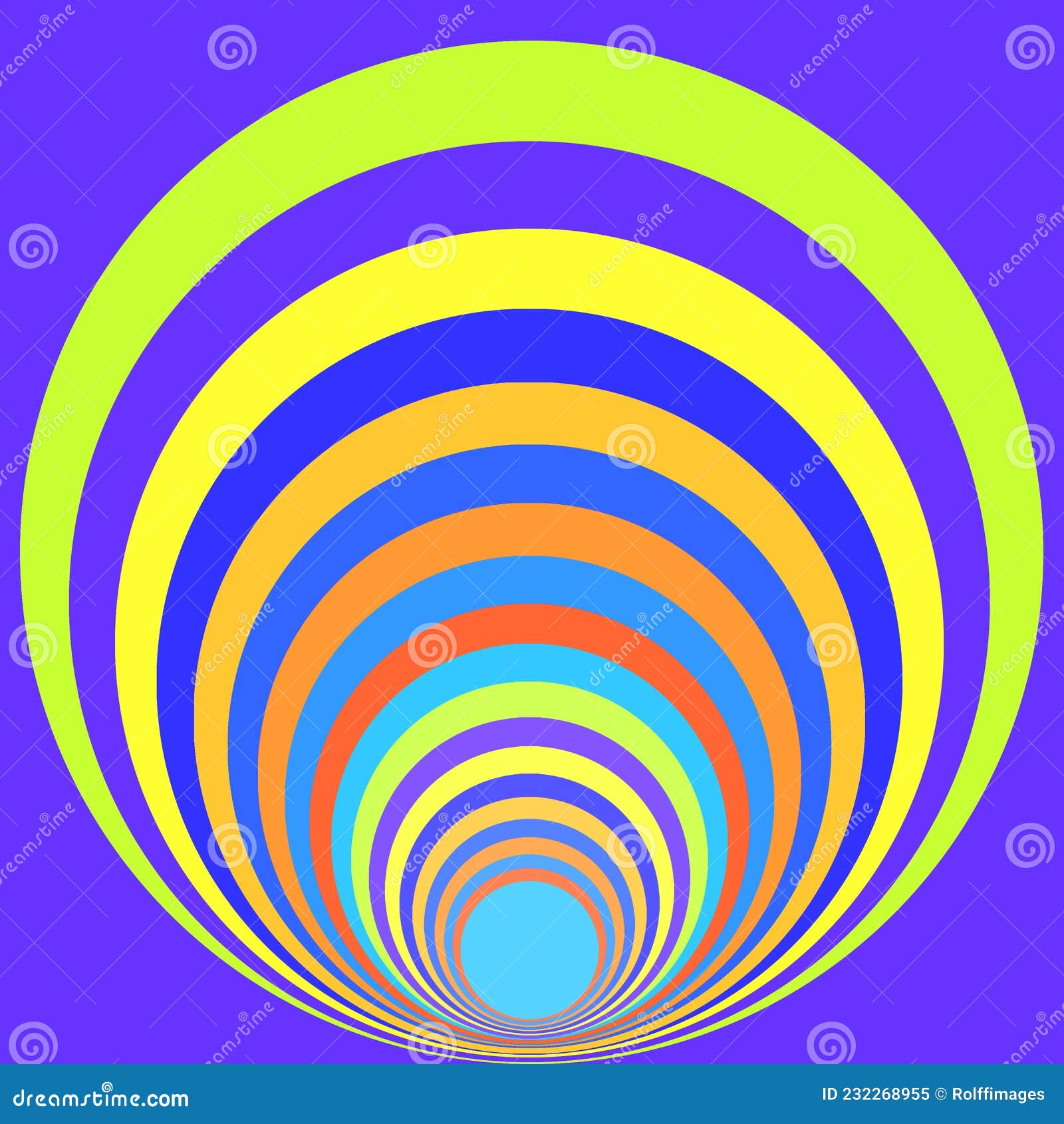 Circular Geometric Element Of Radial Spokes, Lines. Abstract Black And ...