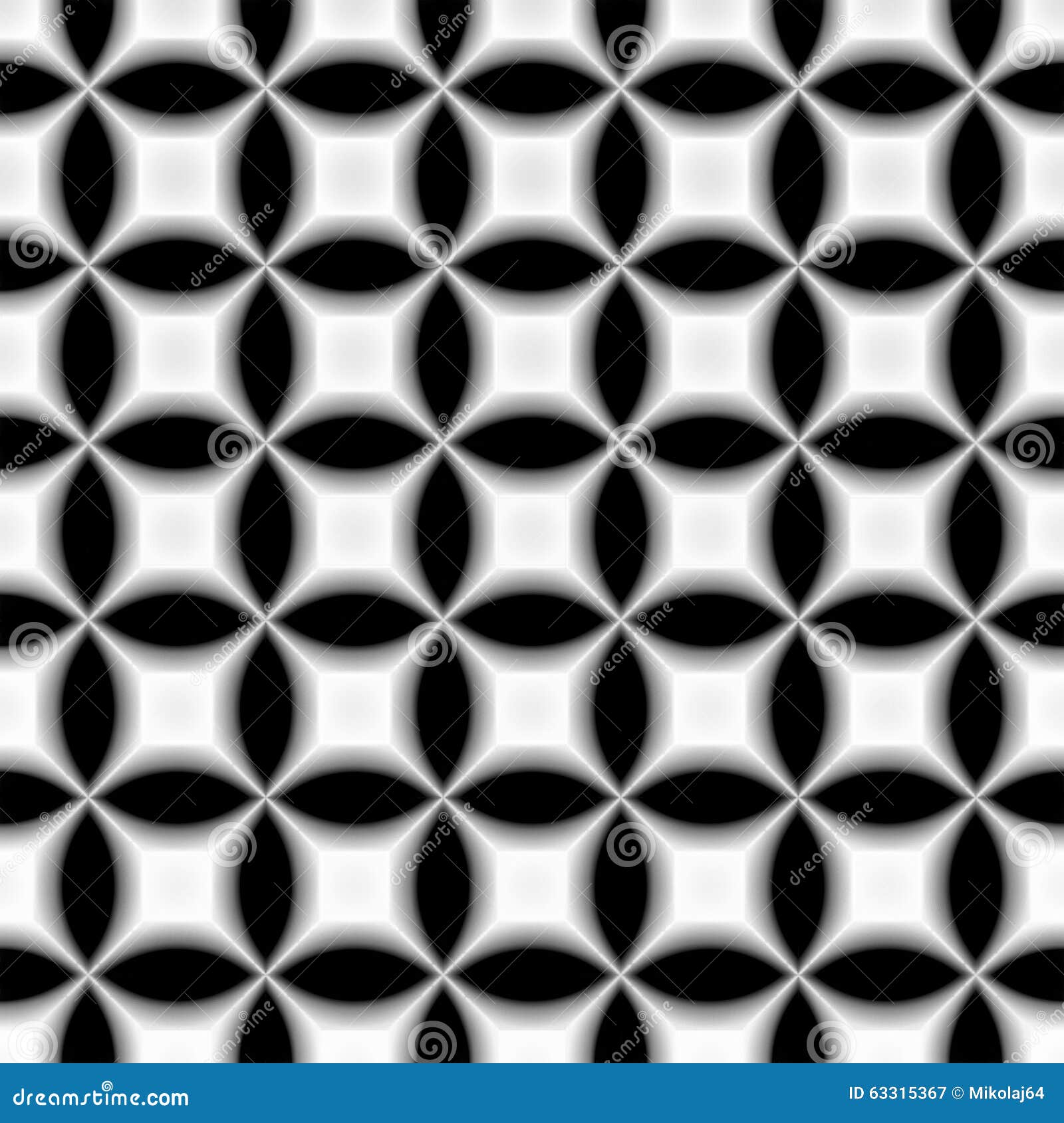 Circular Geometric Retro Pattern Stock Illustration - Illustration of ...