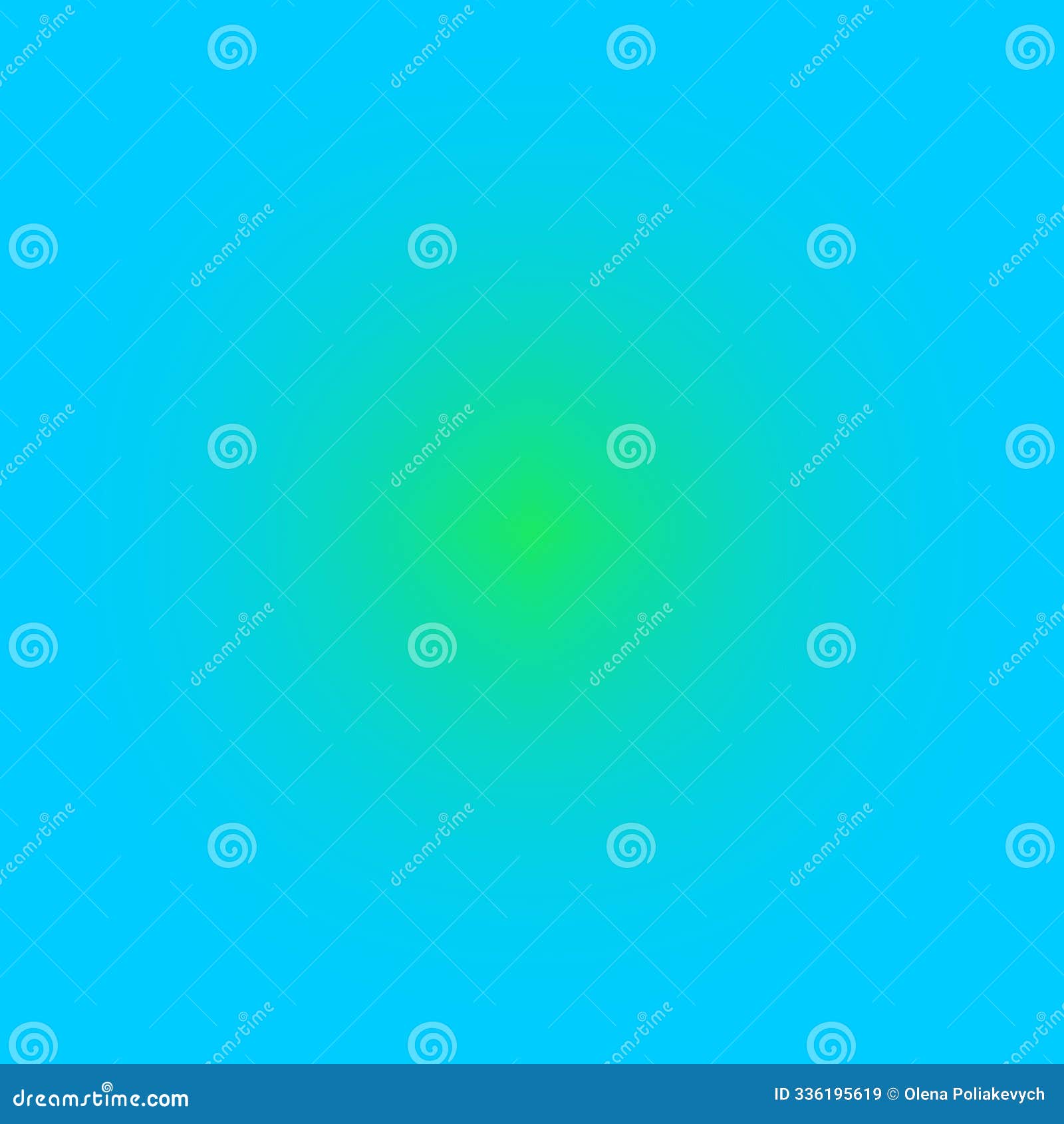 Circular Gradient Design. Green Center Glow. Blue Outer Edge. Radiant ...