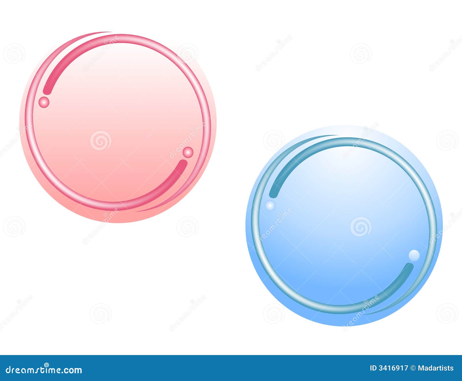 Circular Gradient Web Logos Stock Illustration - Illustration of ...