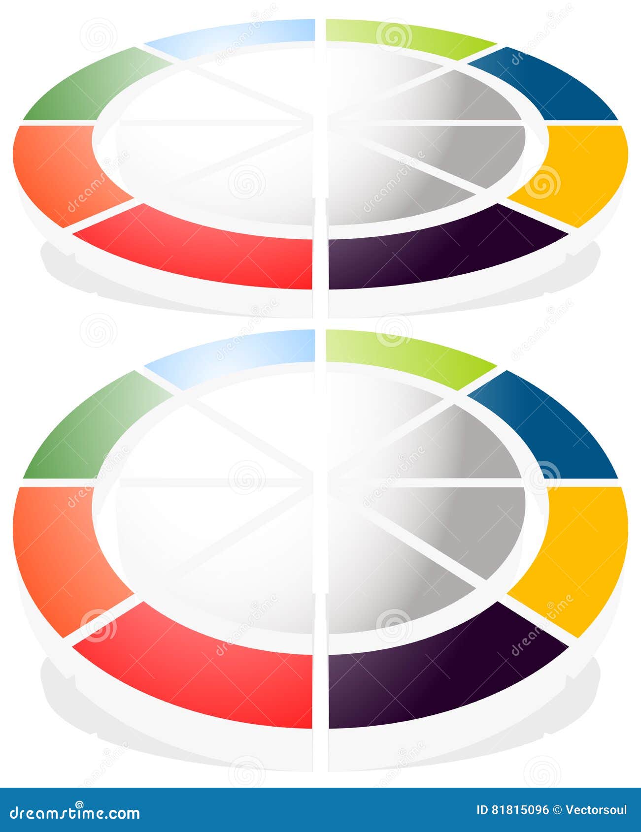 Circular Graph Icon, Chart Icon. Element for Infographic Design Stock ...