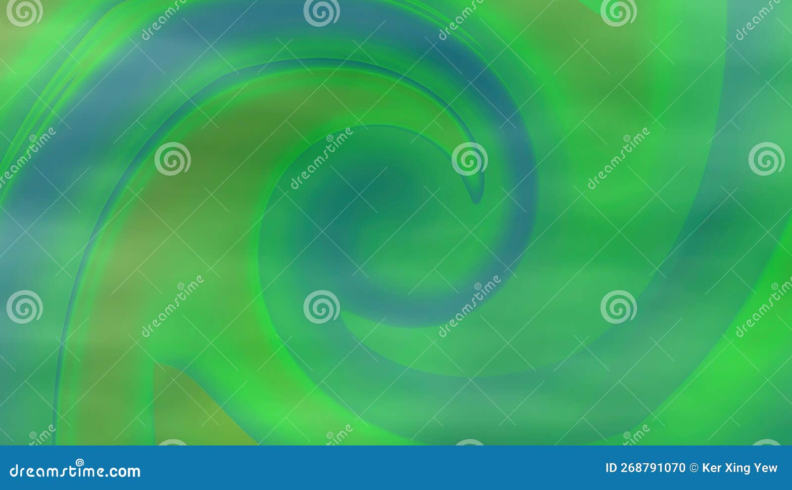 Circular Green Glow Abstract Background Spin in Center Stock ...