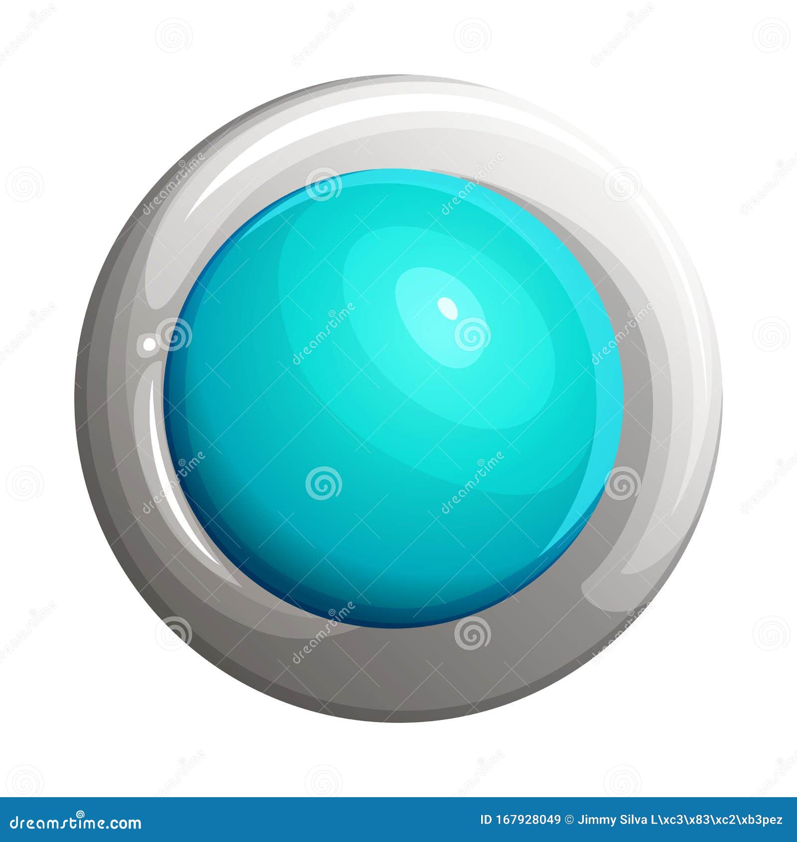 Circular Icon Type Button for Multiple Uses Stock Illustration ...