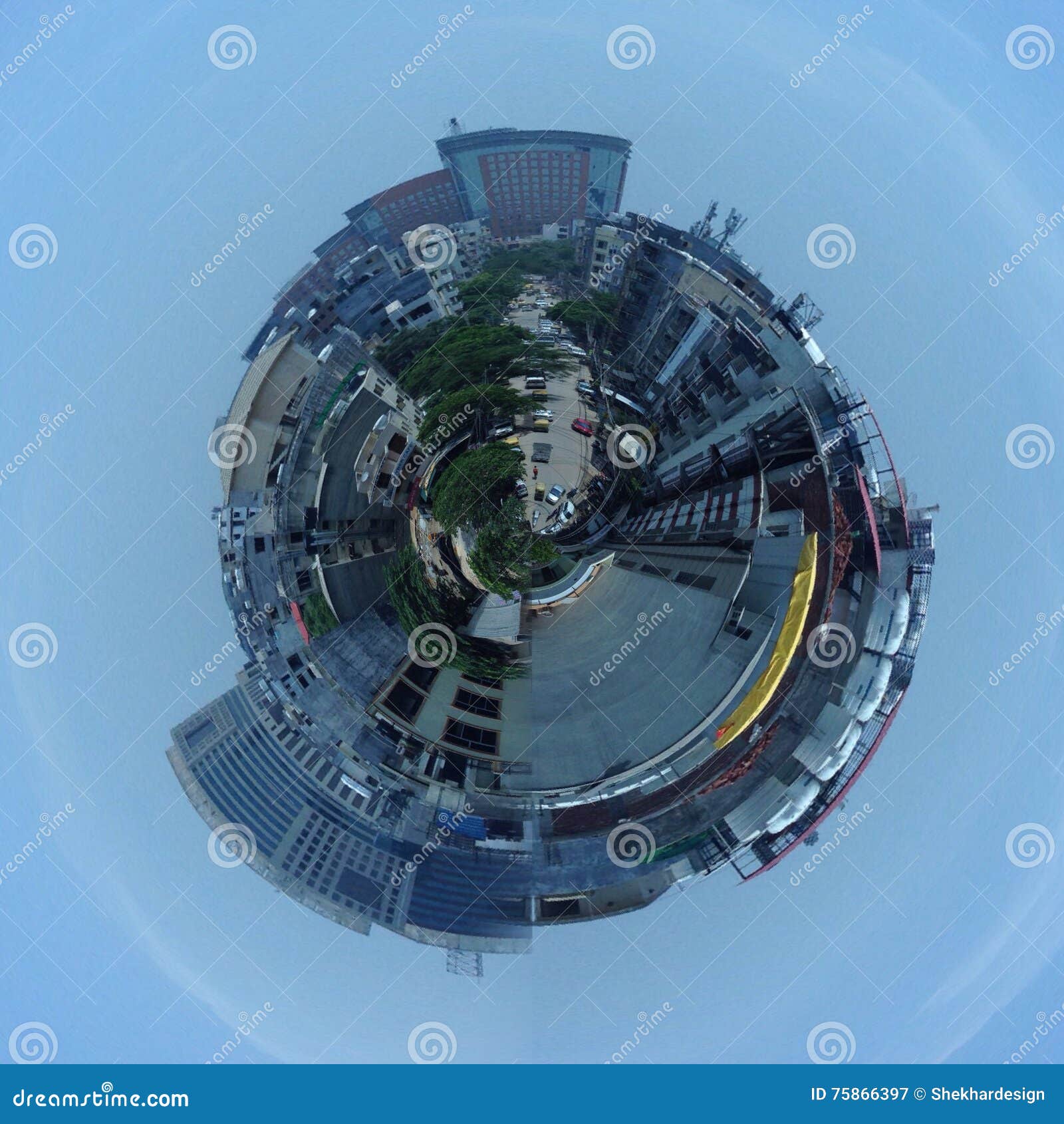 Circular image stock image. Image of homes, circular - 75866397