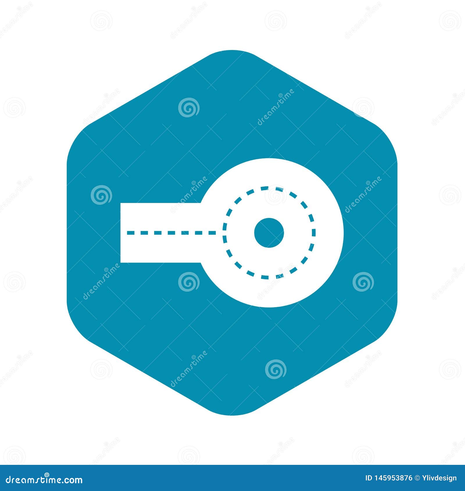 Circular Impasse Icon, Simple Style Stock Vector - Illustration of ...