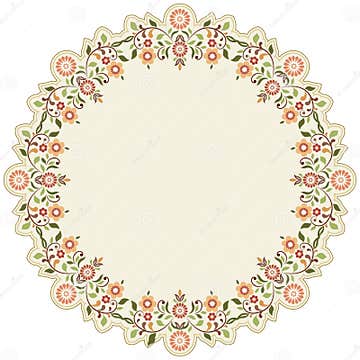Circular Islamic Background Six Stock Vector - Illustration of isolate ...