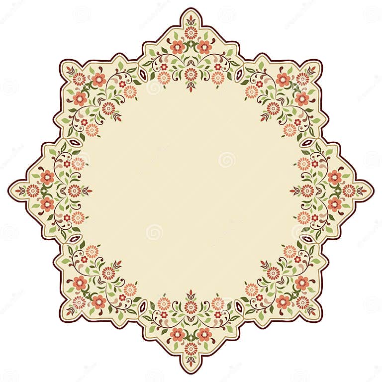 Circular Islamic Background Three Stock Vector - Illustration of ...