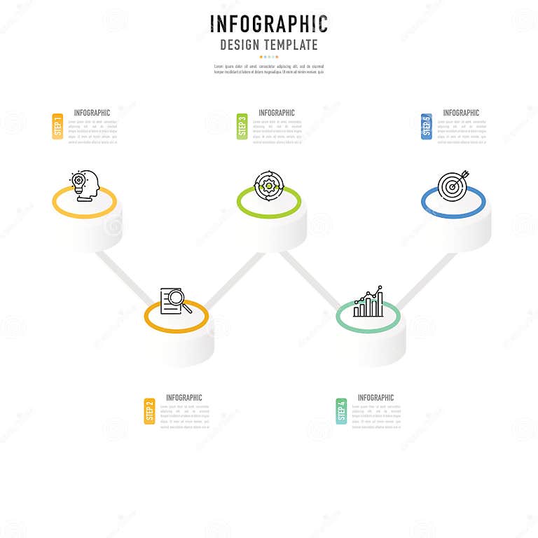 Circular Isometric Infographic for Business Presentation Stock Vector ... Circular Isometric Infographic for Business Presentation Stock Vector ...