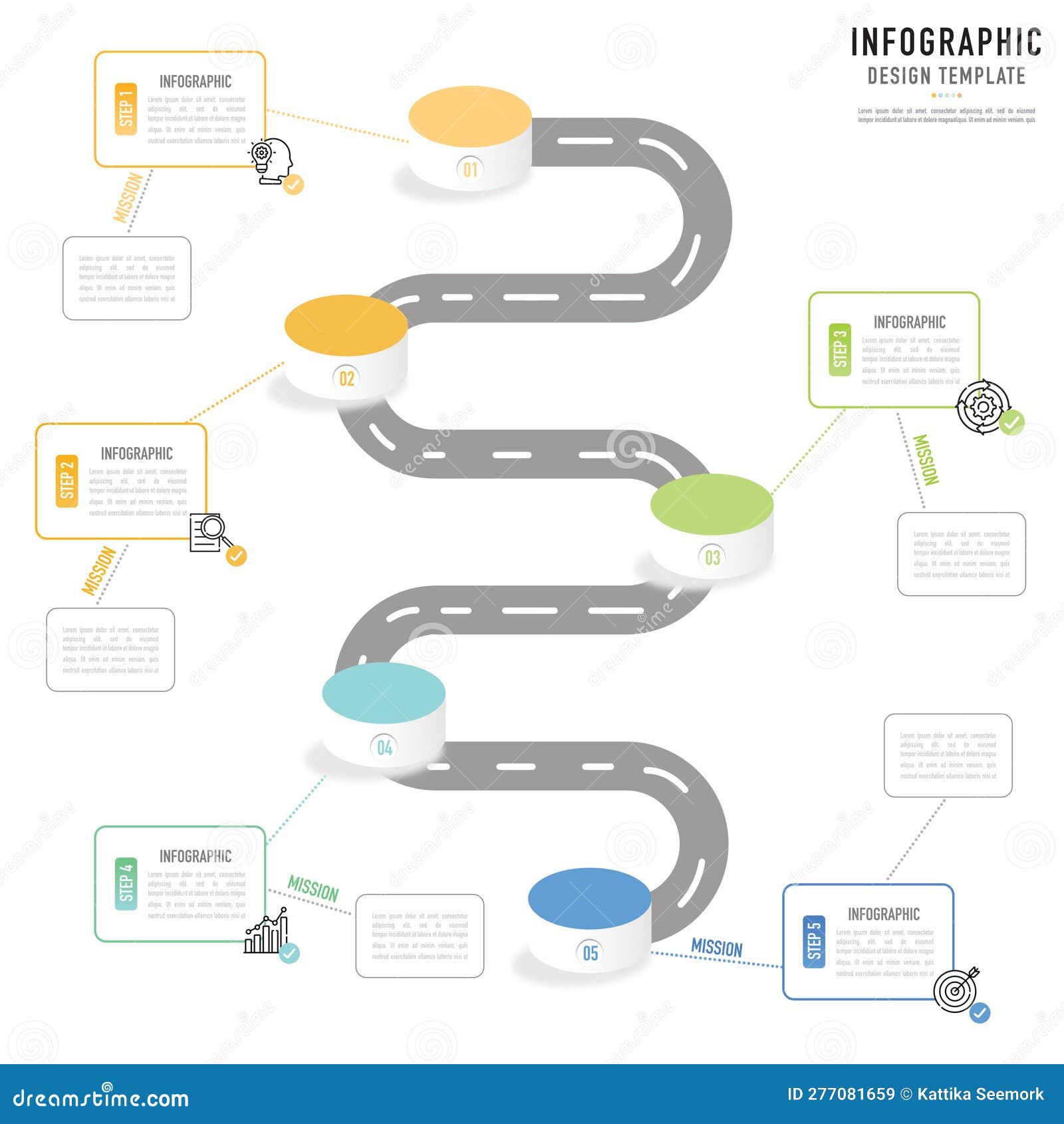 Circular Isometric Roadmap Infographic for Business Presentation Stock ... Circular Isometric Roadmap Infographic for Business Presentation Stock ...