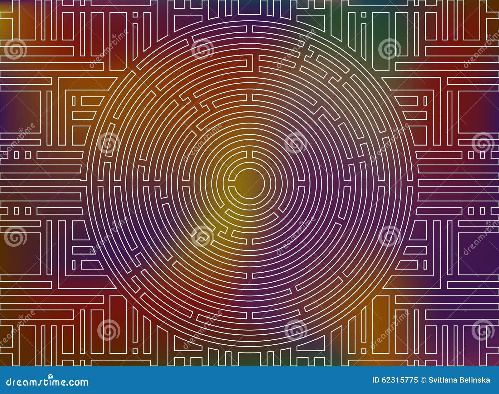 The Labyrinth Background Looks Challenging Royalty-Free Stock Photo ...