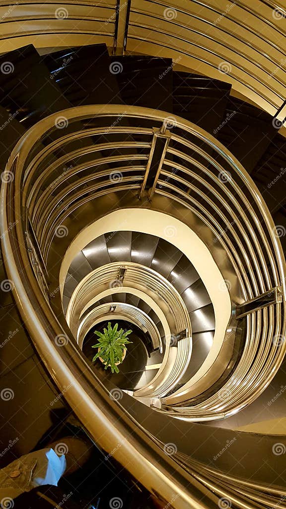 The circular ladder stock image. Image of circular, design - 212459089
