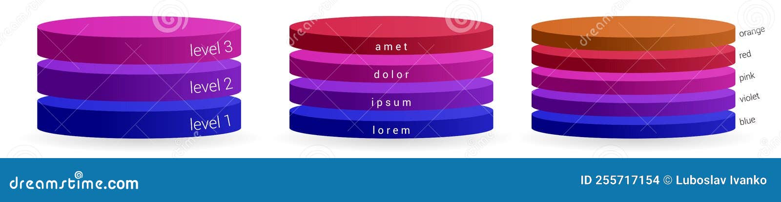 Circular Layers Forming Thin Cylinder Arranged on Each Other, Version ...