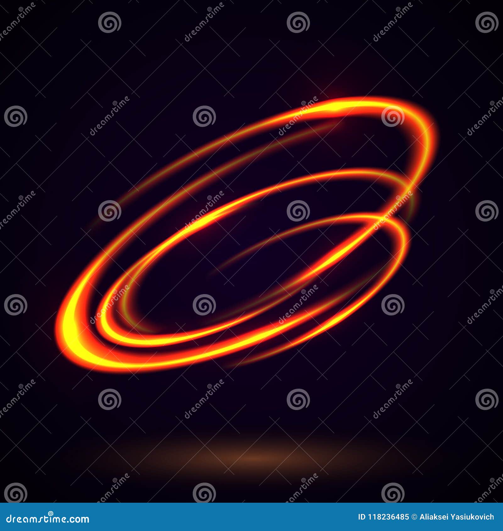 Circular Lens Flare. Cartoon Vector | CartoonDealer.com #130377927