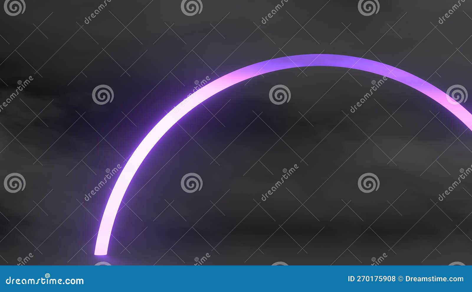 A Circular Line Abstract, Dramatic, Modern and High -quality 3D ...