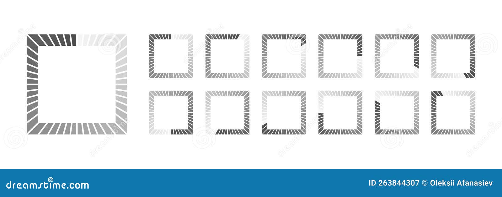 Circular Loading Buffering Icons Vector Stock Image | CartoonDealer.com ...