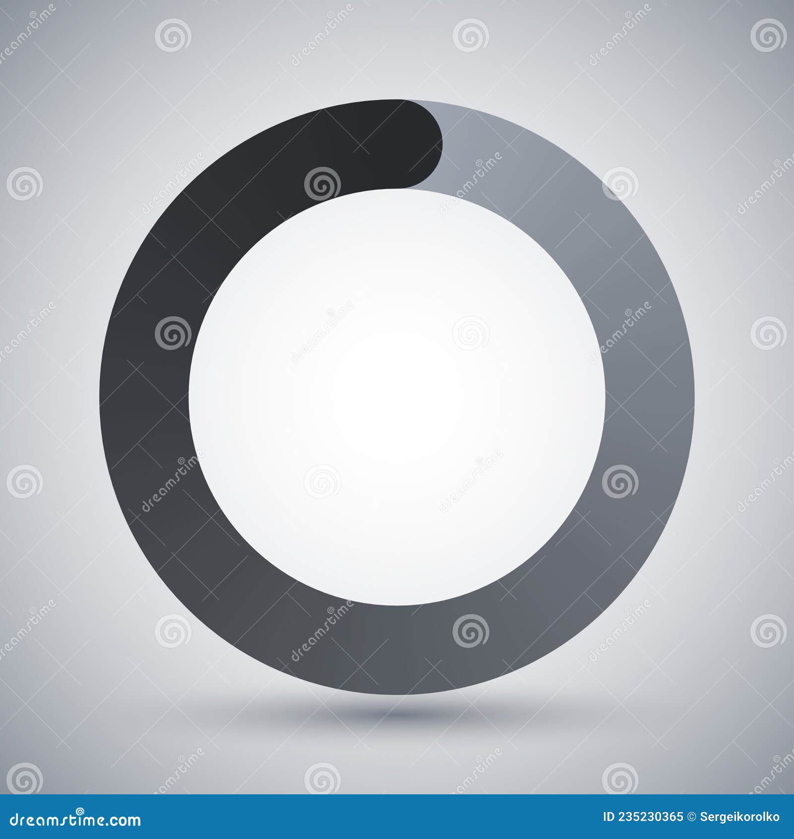Circular Loading Icon, Vector Stock Vector - Illustration of progress ...
