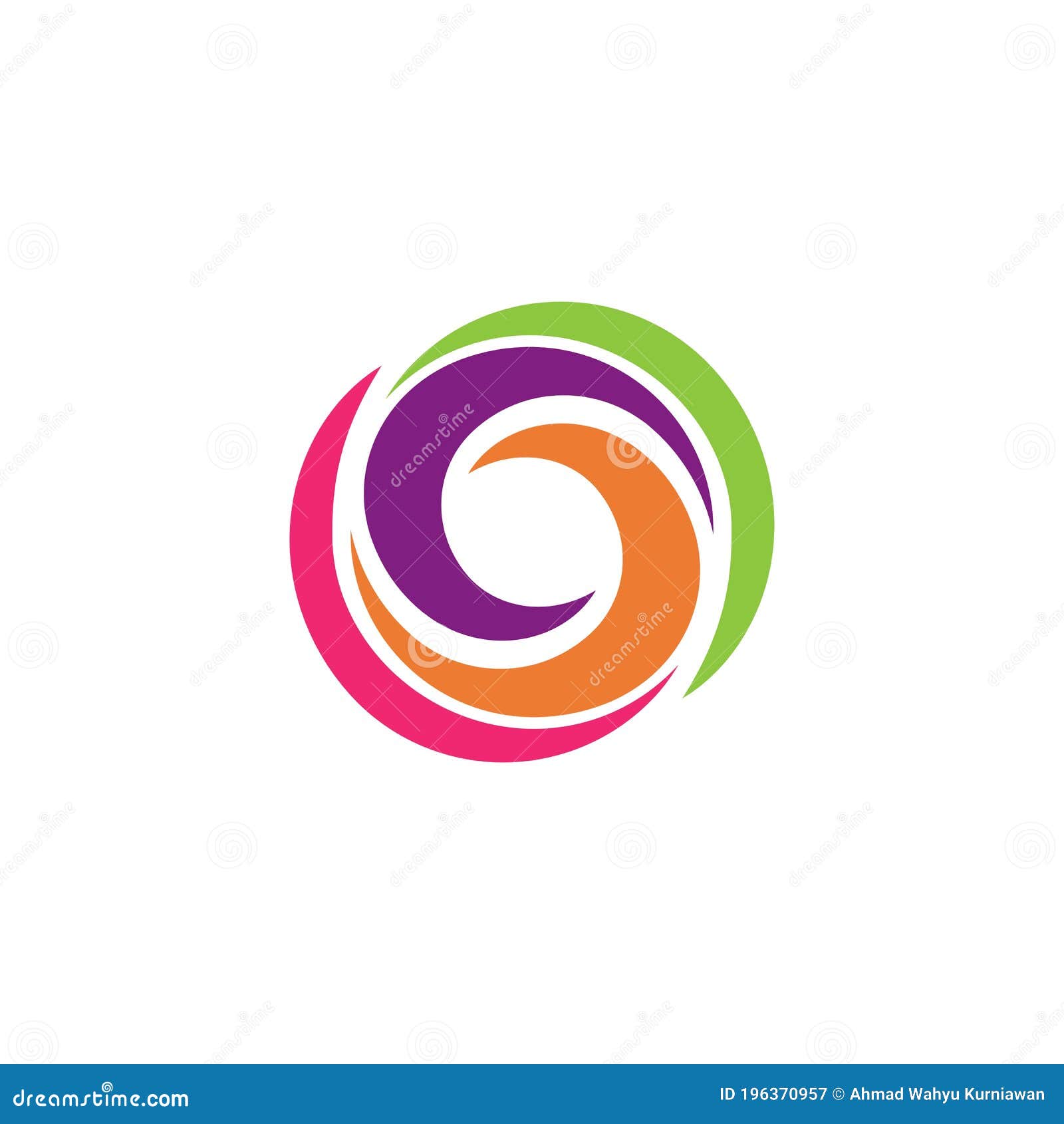 Circular logo stock vector. Illustration of technology - 196370957