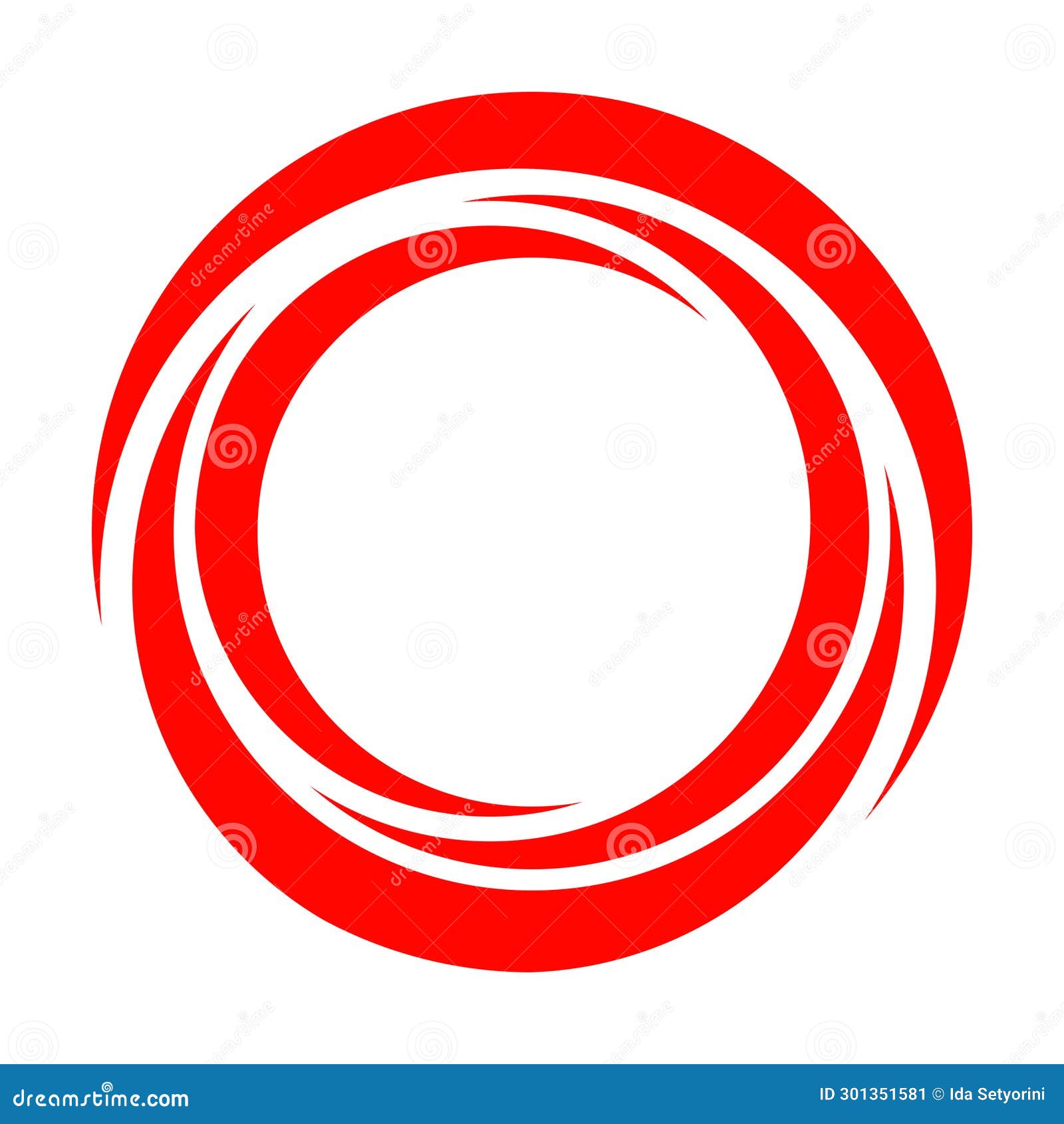 Circular logo vector stock illustration. Illustration of logotype ...