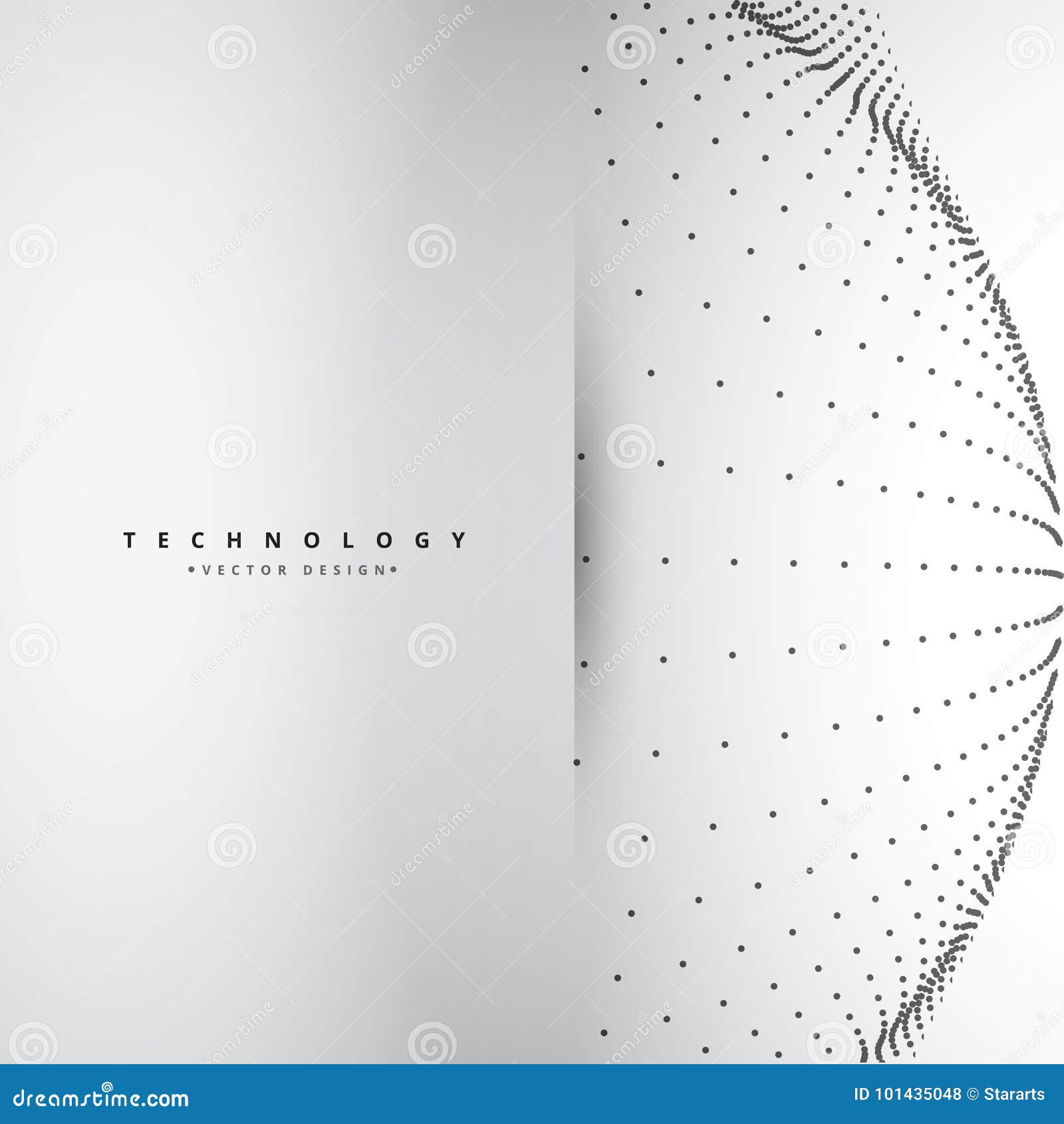 Circular Mesh in Technology Style Vector Design Illustration Stock ...
