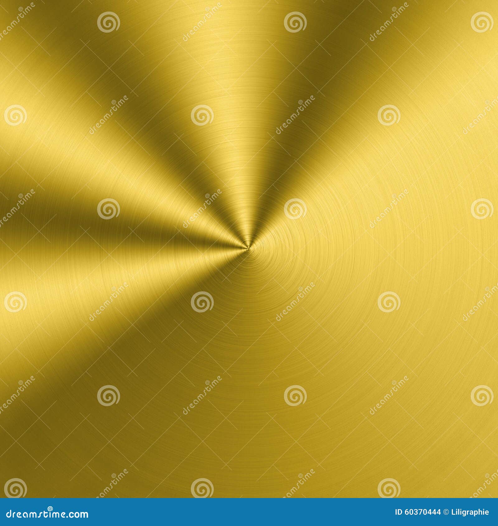 Circular Metallic Texture. Golden Shiny Background Stock Photo - Image ...