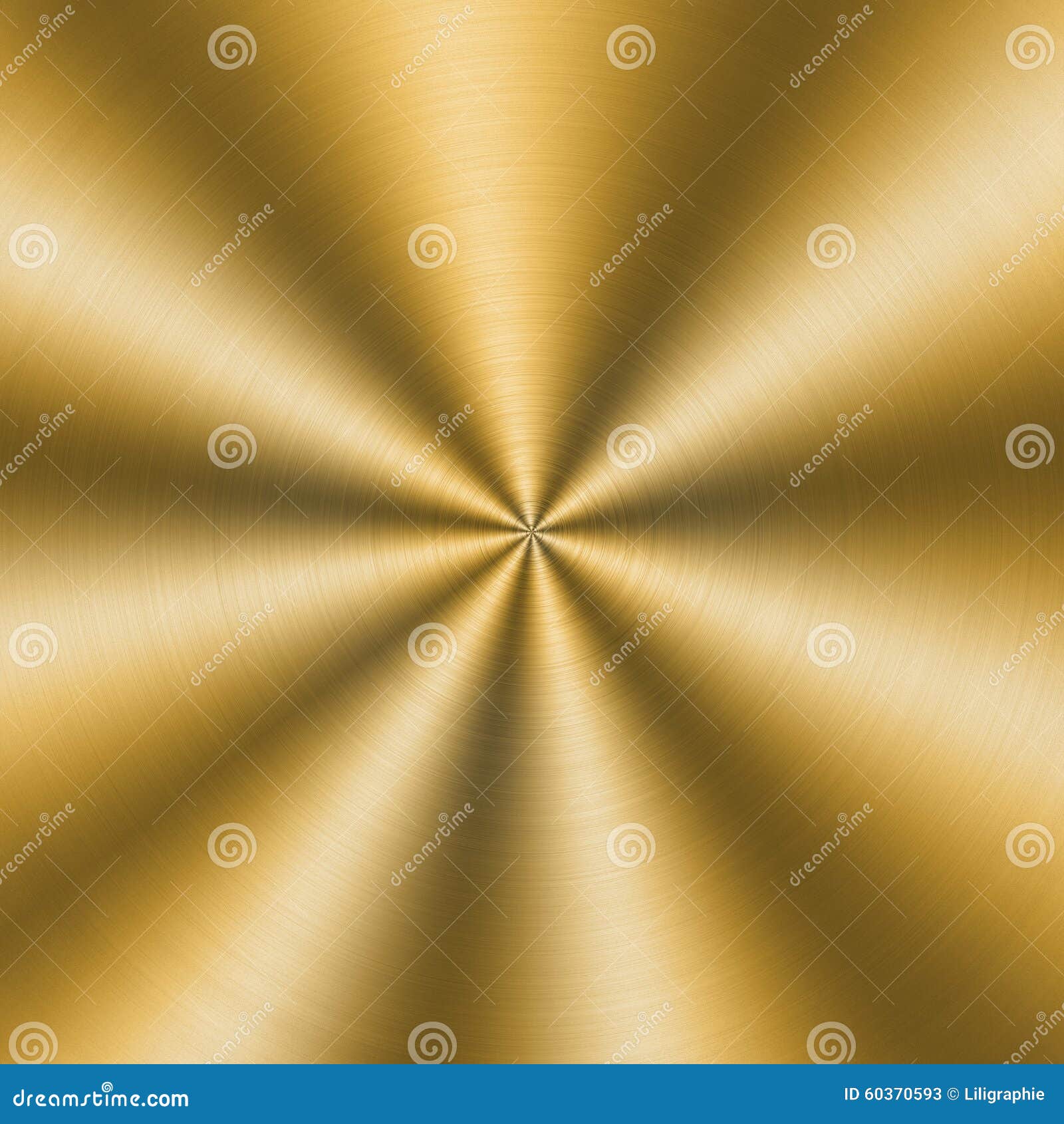 Circular Metallic Texture. Golden Shiny Background Stock Image - Image ...