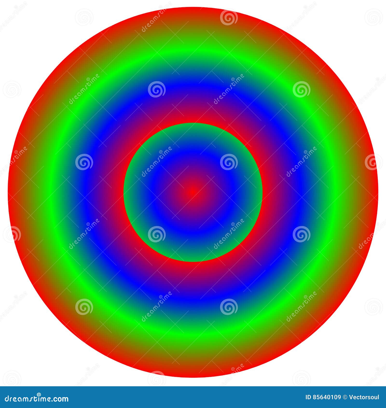 Circular Multicolor Element - Color Wheel, Color Palette with Un Stock ...