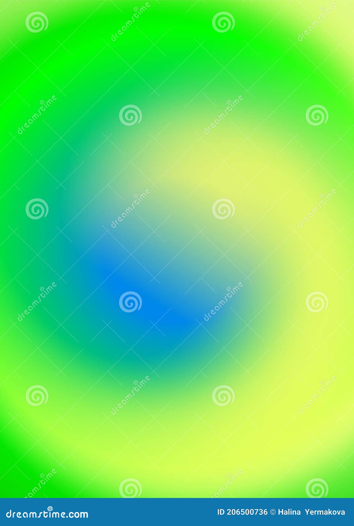 Circular Multicolored Gradient. Unusual Background. EPS Vector. Stock ...
