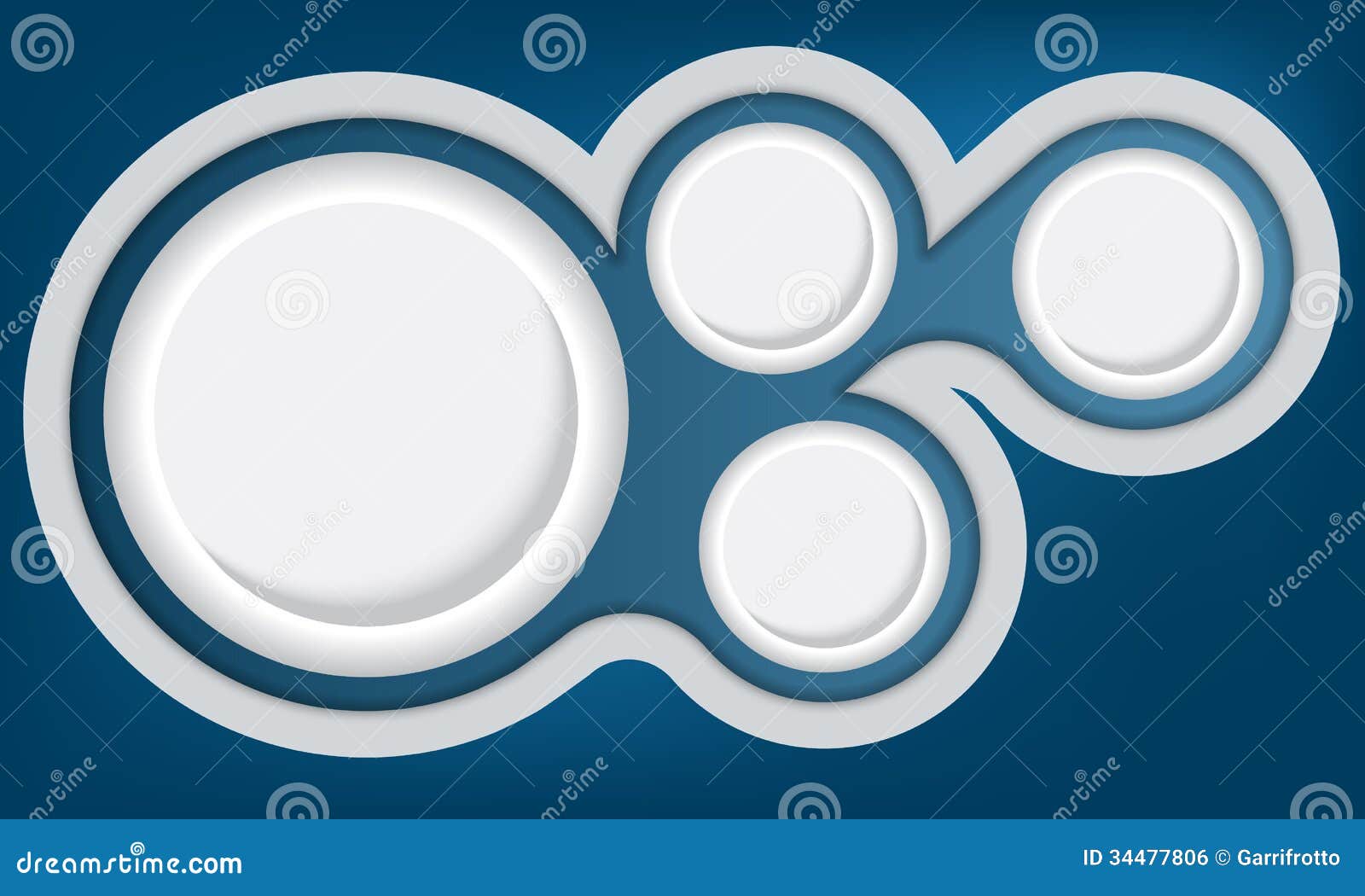 Circular object stock illustration. Illustration of color - 34477806