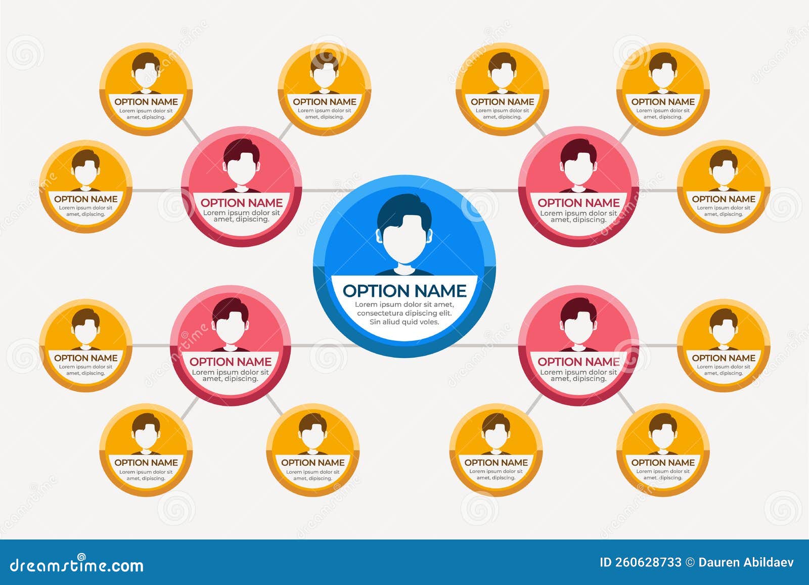 Circular Organizational Chart Infographic Design Template Vector ... Circular Organizational Chart Infographic Design Template Vector ...