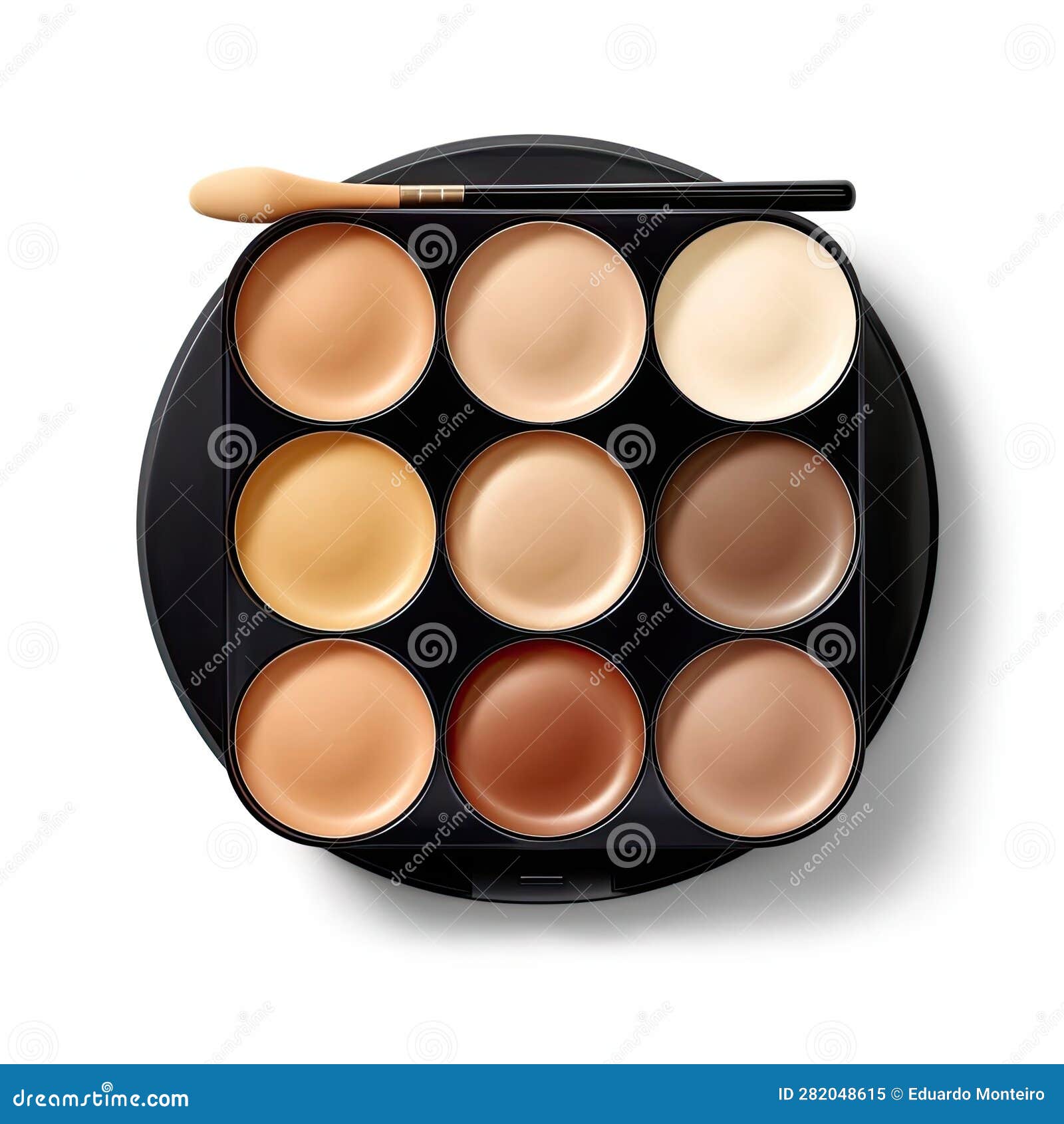 A Circular Palette of Creamy and Blendable Concealers, Perfect for ...