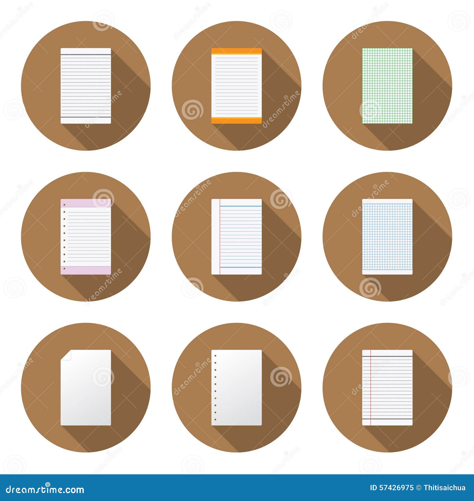 Circular Paper Layers Vector Corporate Background Template ...