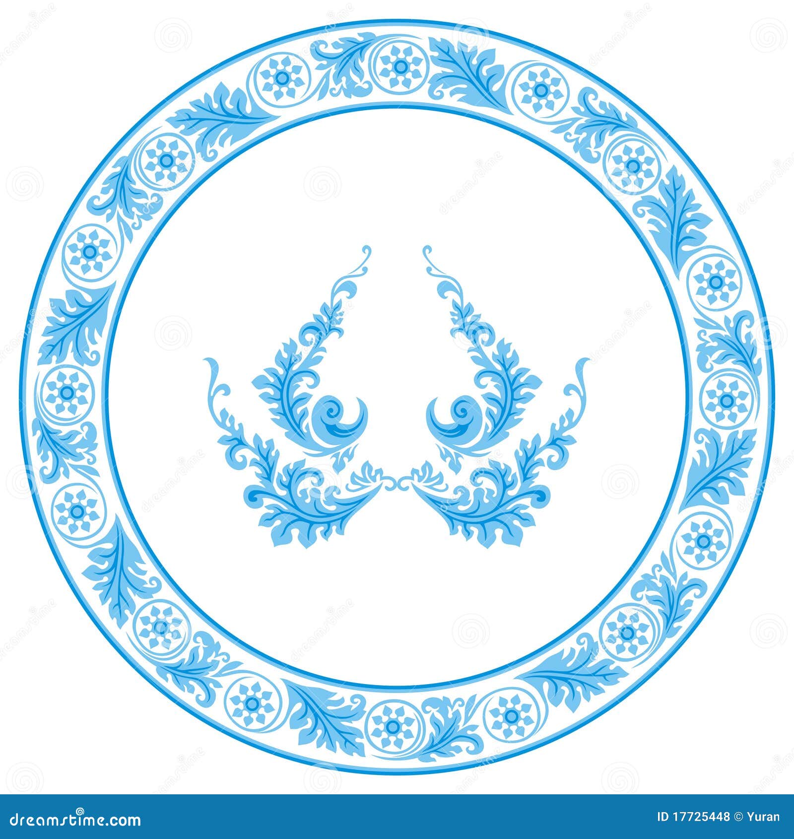 Circular Pattern In Retro Colors Cartoon Vector | CartoonDealer.com ...