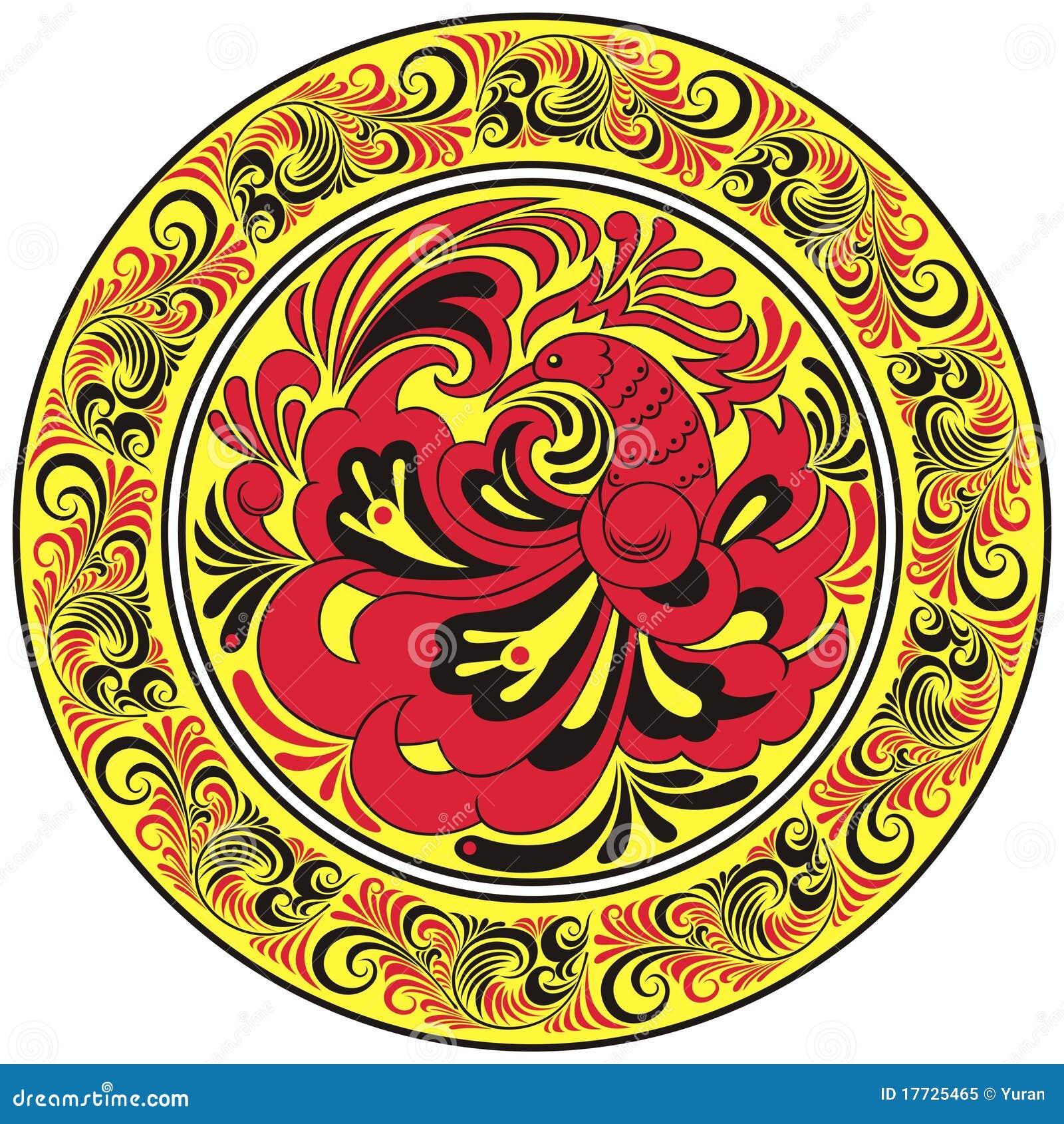 Circular Pattern Of Leaves Cartoon Vector | CartoonDealer.com #90174453