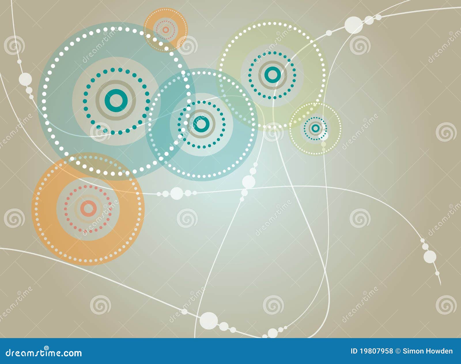 Circular Pattern Background Stock Illustration - Illustration of ...