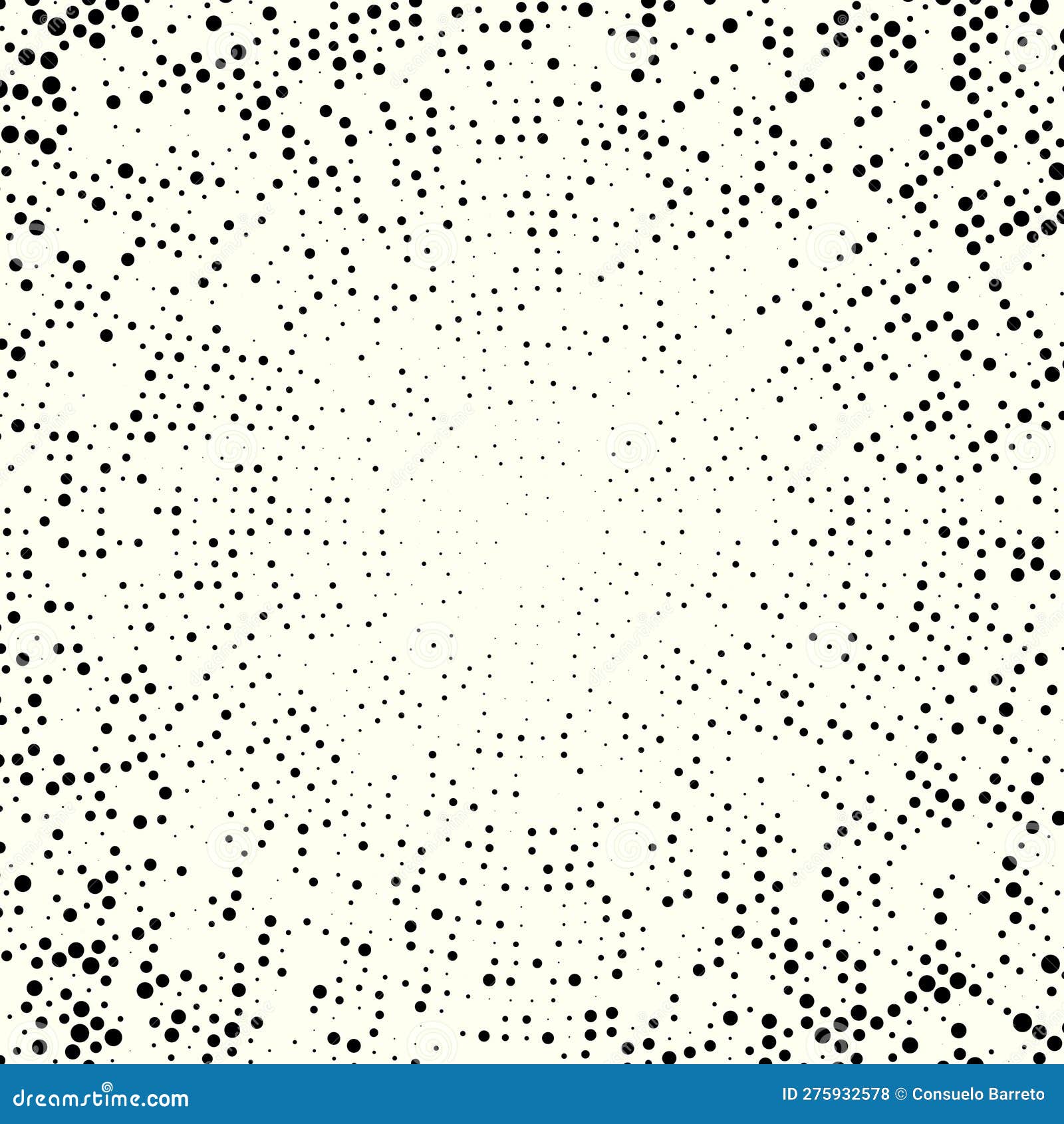 Circle Fading Boarder. Black Circular Border With Effect Halftone ...