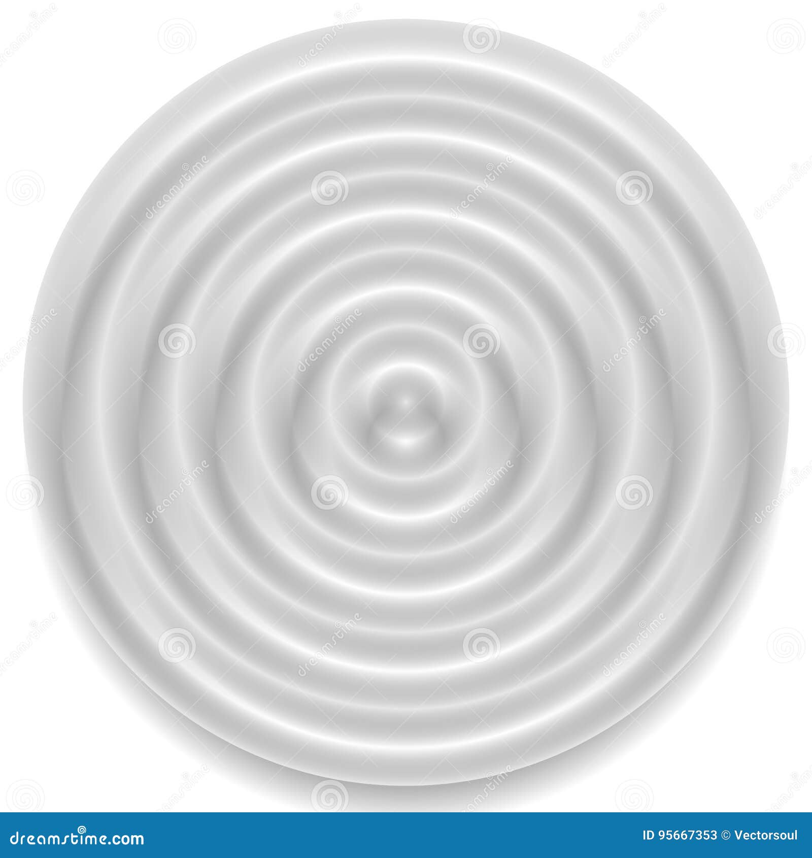 Circular Pattern with Concentric Circles. Faded Overlapping Circle ...