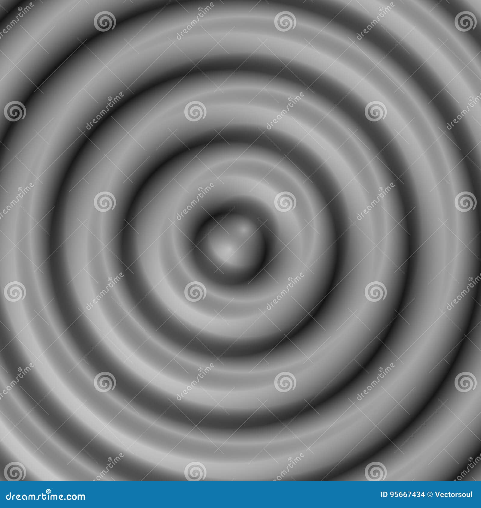 Circular Pattern with Concentric Circles. Faded Overlapping Circle ...