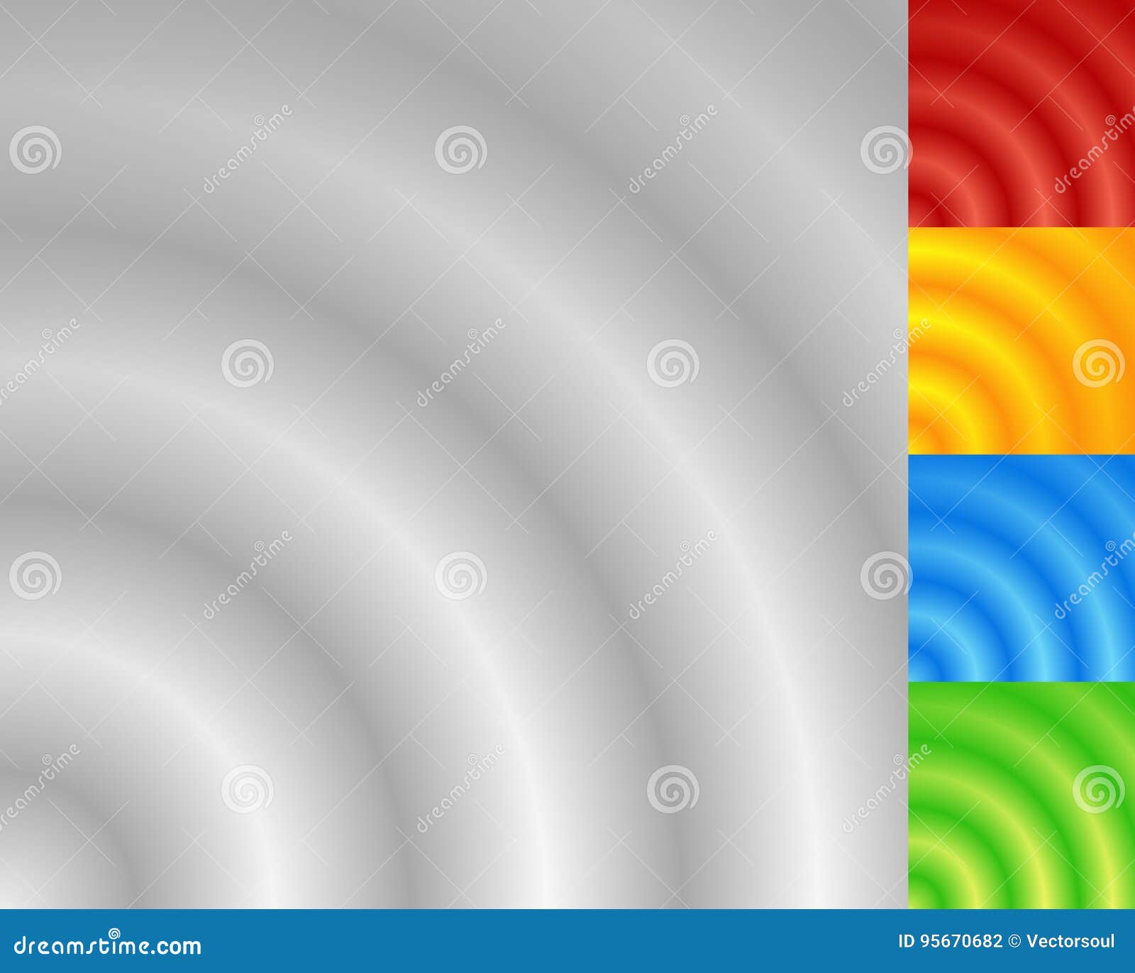 Circular Pattern with Concentric Circles. Faded Overlapping Circle ...