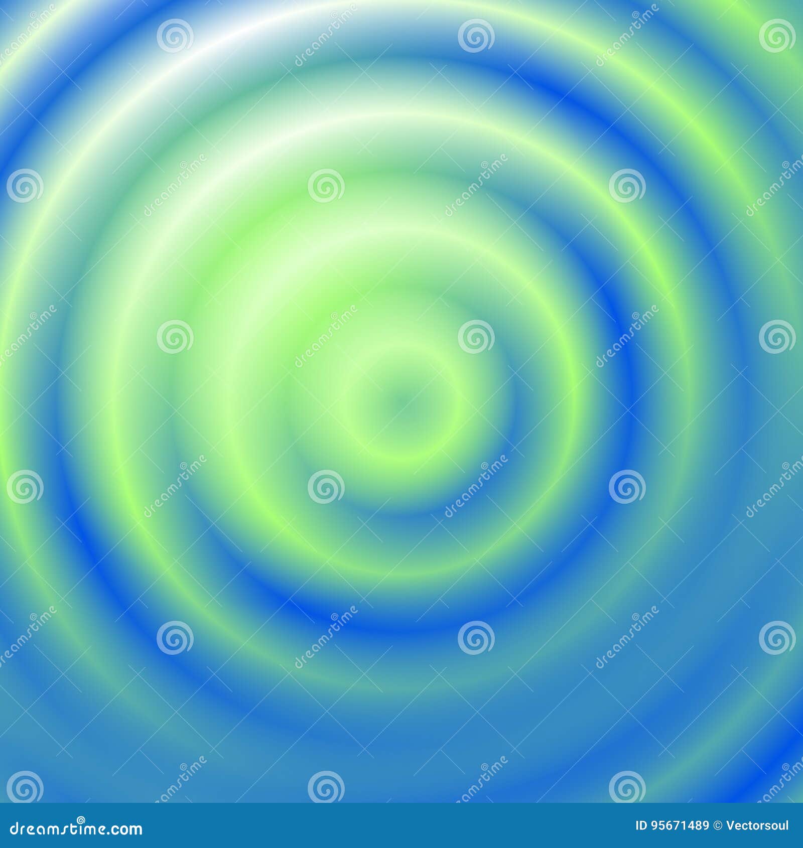 Circular Pattern with Concentric Circles. Faded Overlapping Circle ...