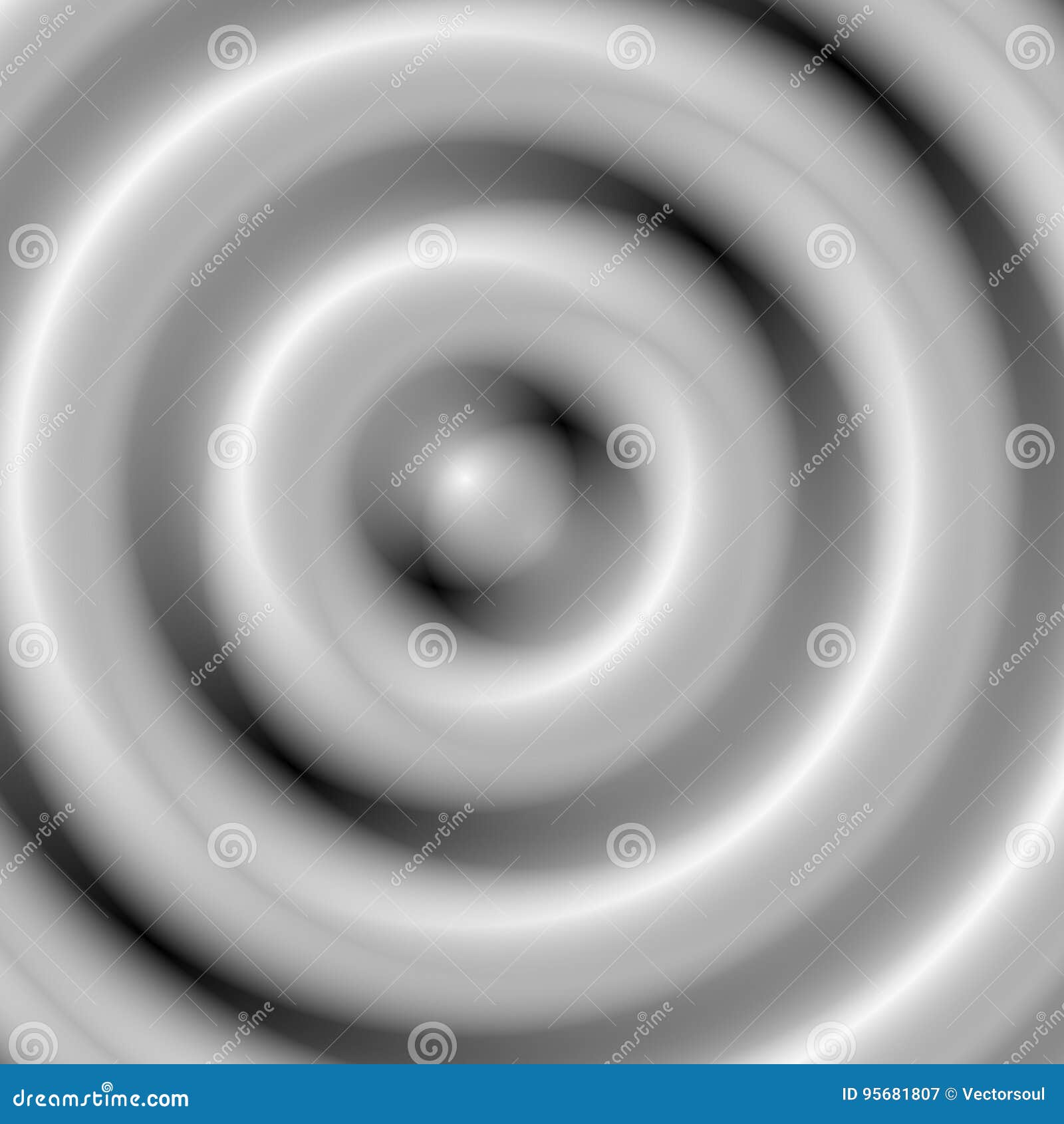 Circular Pattern with Concentric Circles. Faded Overlapping Circle ...