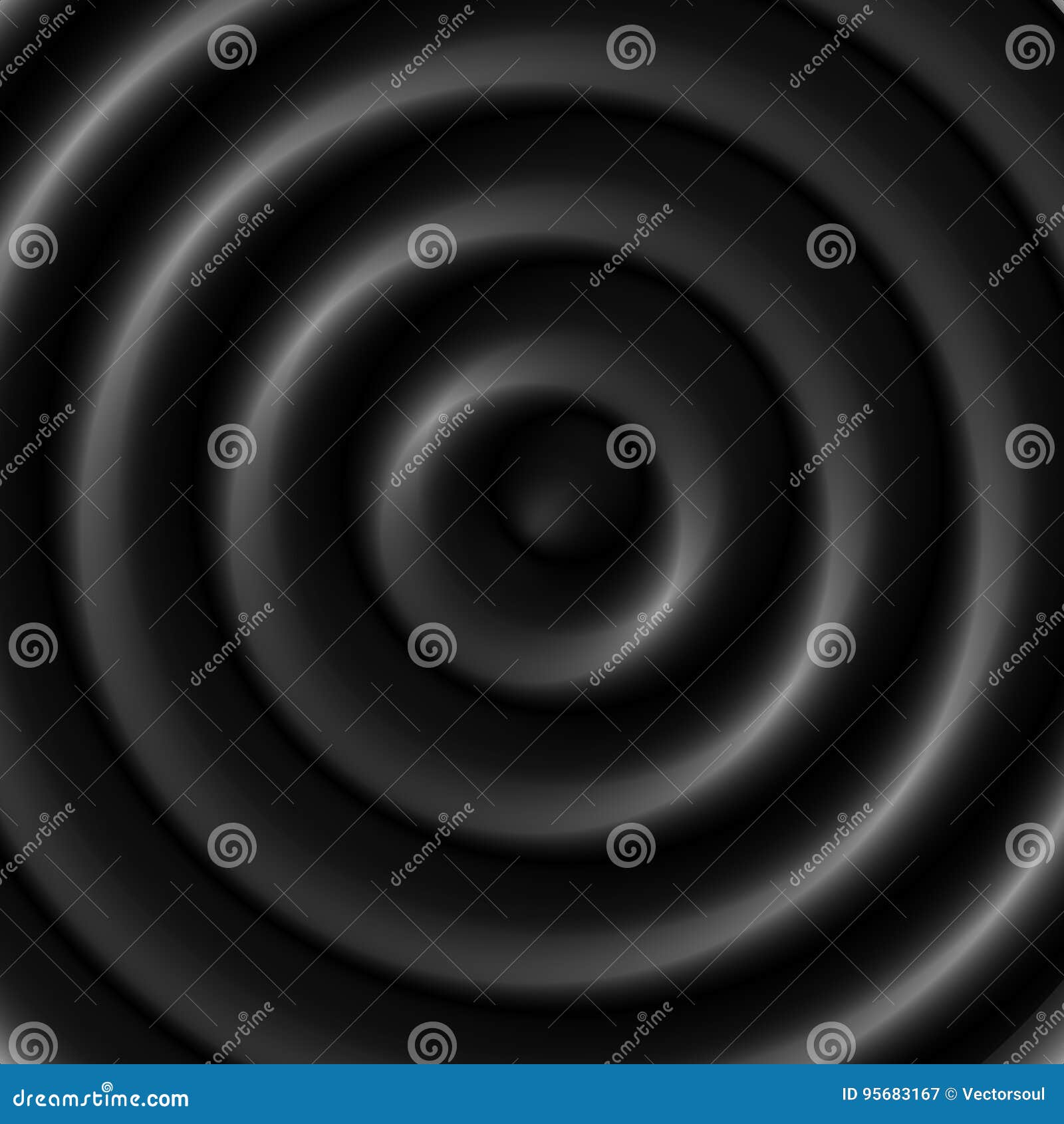 Circular Pattern with Concentric Circles. Faded Overlapping Circle ...