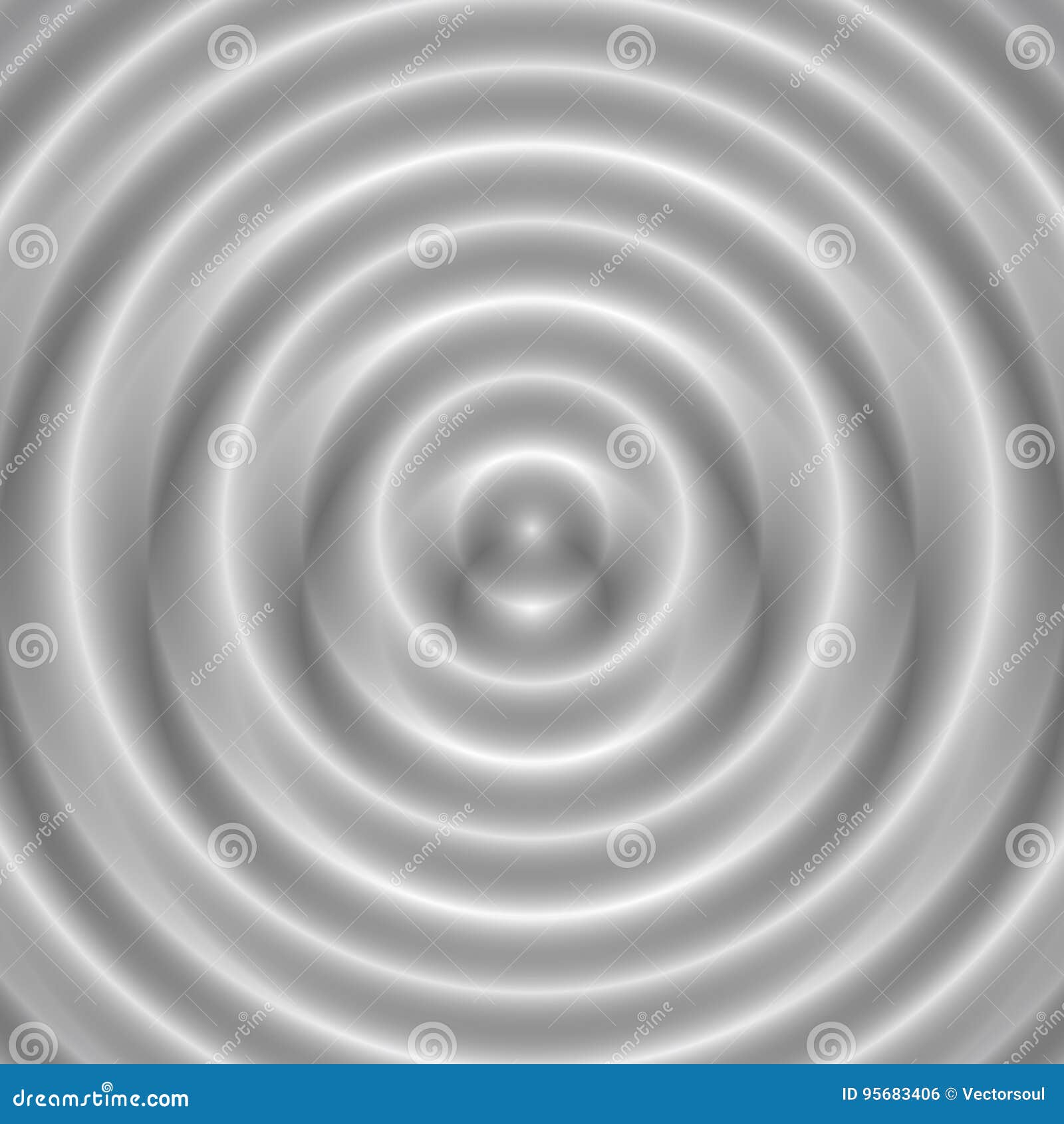 Circular Pattern with Concentric Circles. Faded Overlapping Circle ...