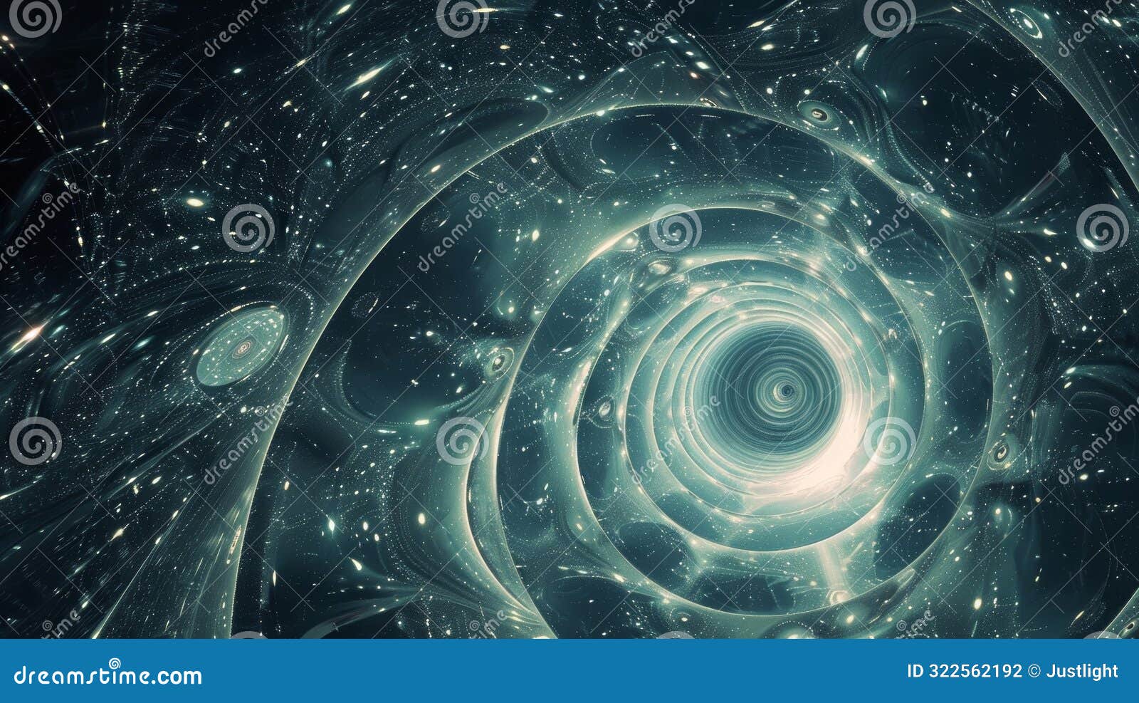 A Circular Pattern of Overlapping Rings Hinting at the Cyclical Nature ...